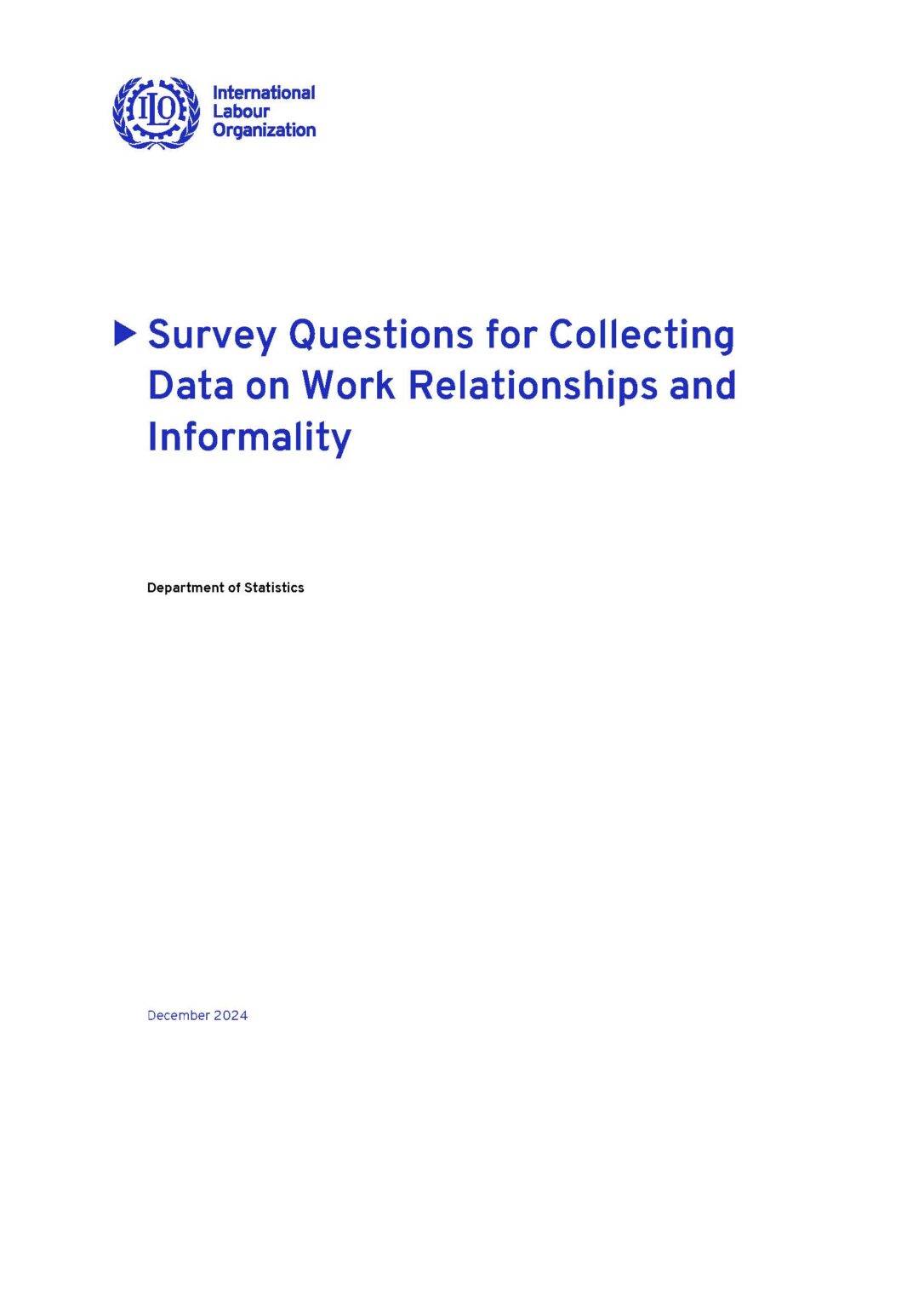 Statistical standards and methods - ILOSTAT